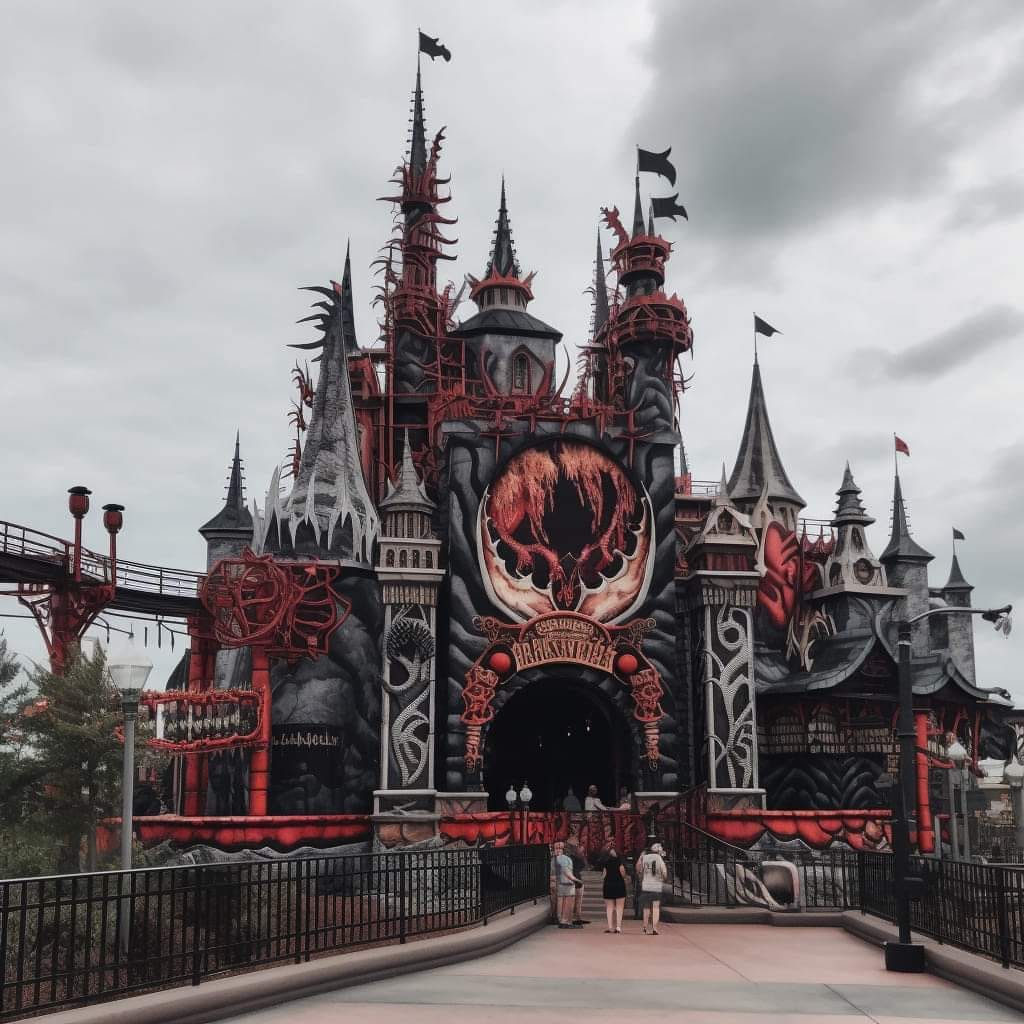 IA cria parque de diversões com tema do Inferno - uma experiência única ...