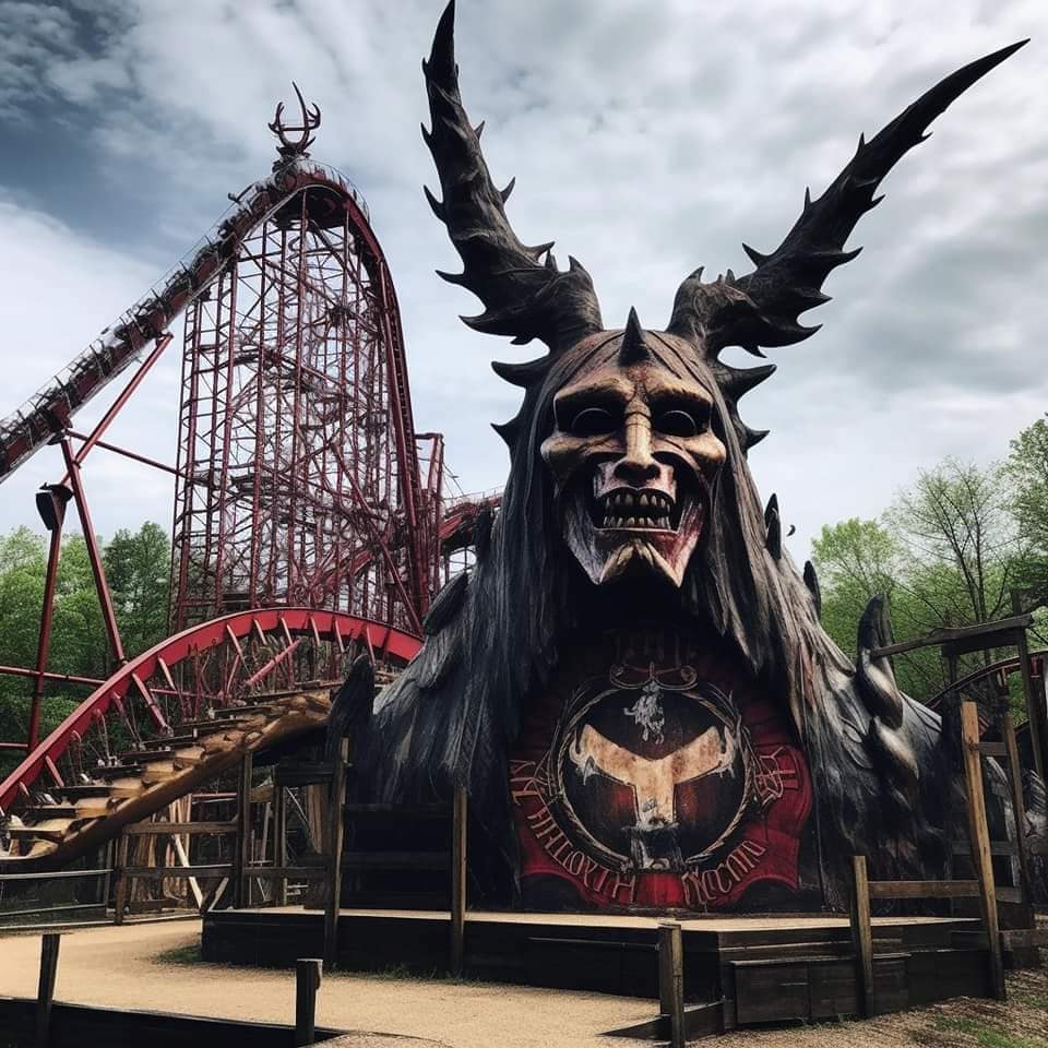 IA cria parque de diversões com tema do Inferno - uma experiência única ...